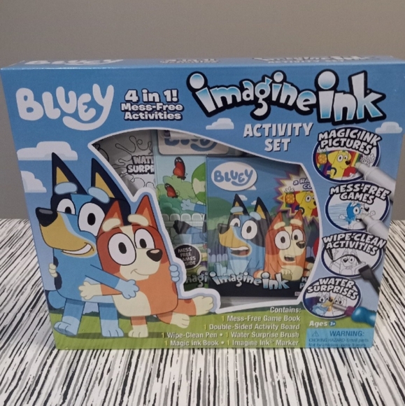 Bluey | Toys | Bluey Imagine Ink Activity Set | Poshmark